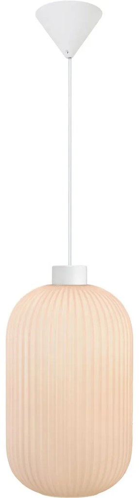 Závěsný lustr z opálového skla Milford pro žárovku E27 ø20cm  - Nordlux