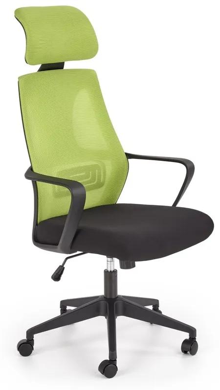Kancelářská otočná židle VALDEZ — látka, více barev Černá