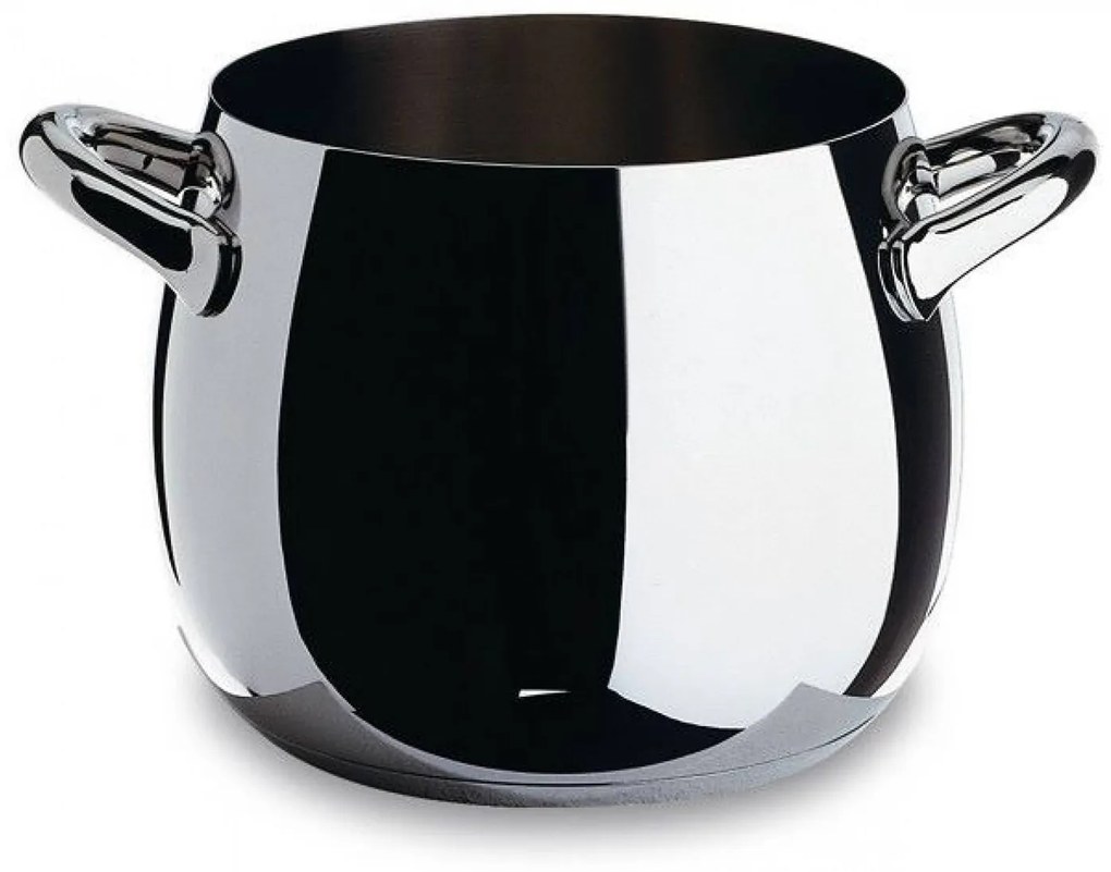 Alessi designové hrnce na polévku Mami Polished (objem 1000 cl)