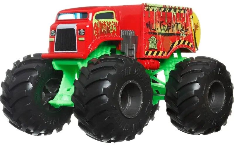 Mattel hot wheels monster trucks will trash it all 1:24, htm90