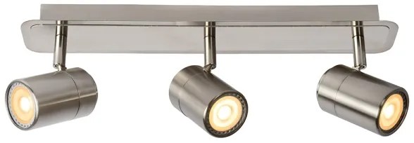 Lucide 26957/15/12 - LED Bodové svítidlo LENNERT 3xGU10/5W/230V matný chrom