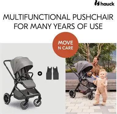 Hauck Sporťák Move N Care Dark Grey