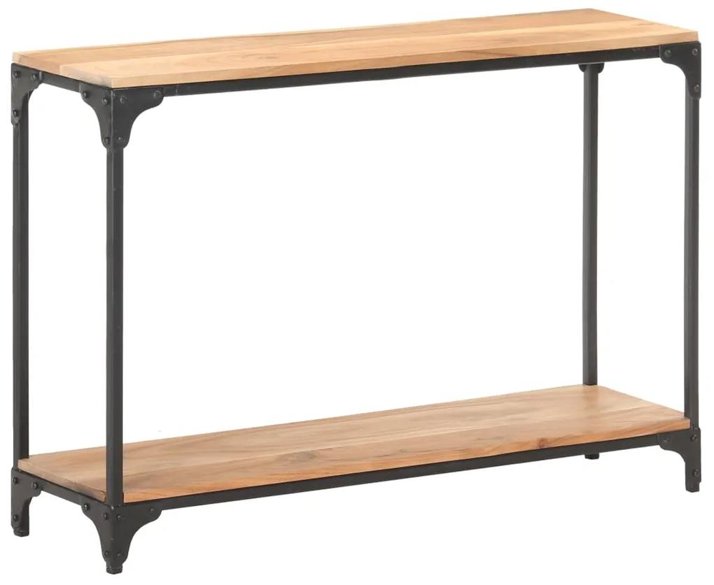 320261 vidaXL Konzolový stolek 110 x 30 x 75 cm masivní akáciové dřevo