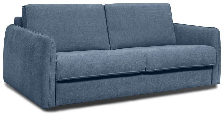 Modrá žinylková pohovka na každodenní spaní/rozkládací 189 cm Storm – Scandic