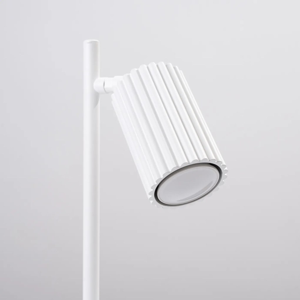 Sollux Lighting Stolní lampa KARBON bílá