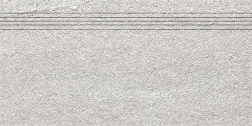 Schodovka Rako Quarzit šedá 30x60 cm mat DCVSE737.1