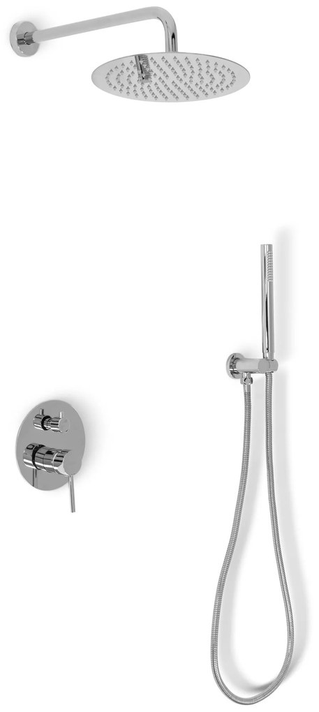 Rea Lungo - Podomítkový sprchový set, chrom, REA-P8007