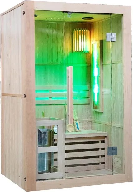 BPS-koupelny Finská sauna Relax HYD-3938 120x105, 1-2 osoby