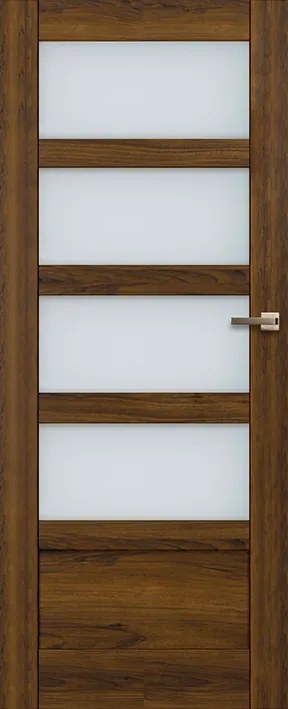 Interiérové dveře vasco doors BRAGA model 5 Průchozí rozměr: 70 x 197 cm, Orientace dveří: Levé dveře, Dekor: Buk jasmínový