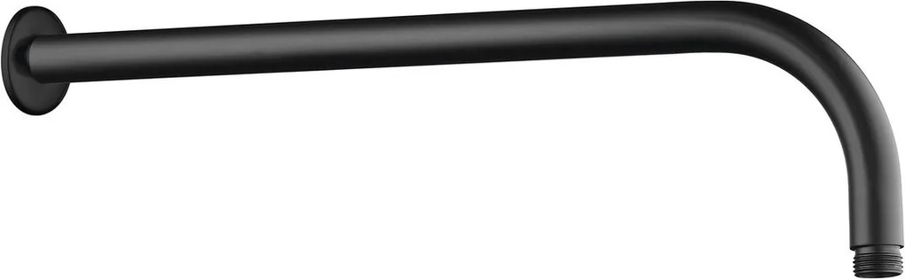 Aqualine sprchové ramínko kulaté 405 mm černá mat T05