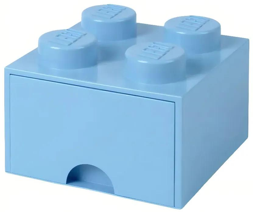 OnaDnes -20% Lego® Světle modrý úložný box LEGO® Storage 25 x 25 cm
