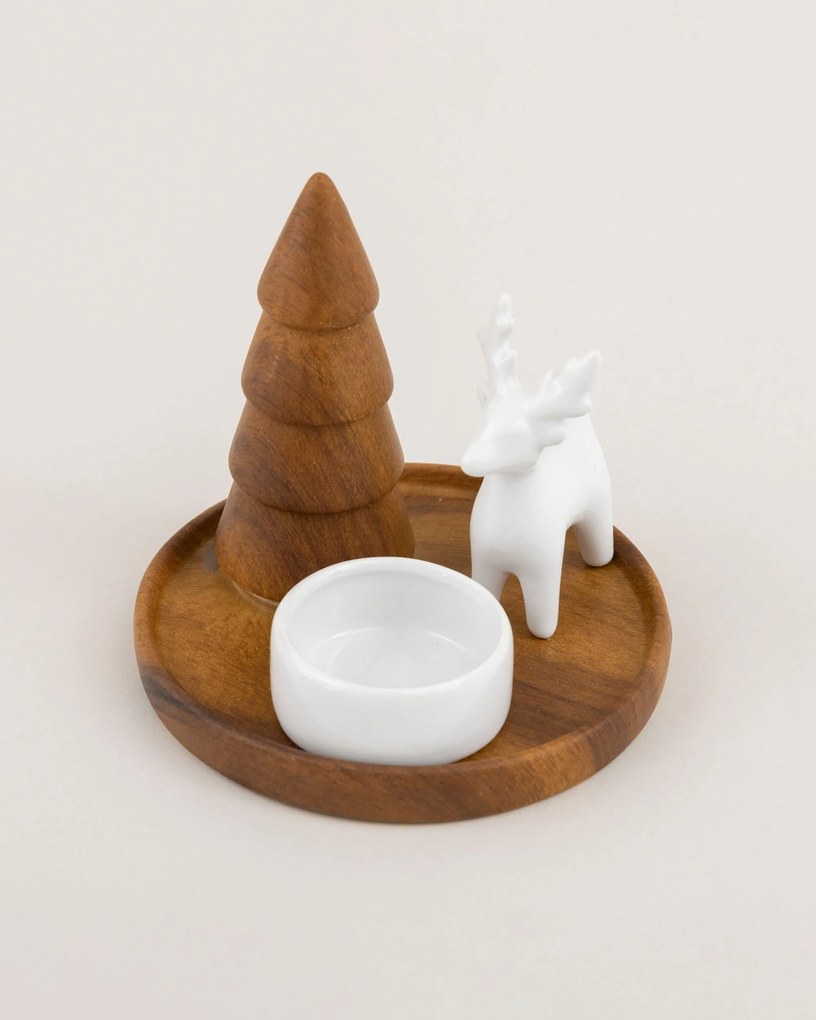 Svícen Everwood 12 cm