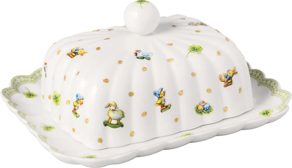 Villeroy & Boch Porcelánová máslenka Easter Delight, 18,5 x 16 cm 14-8676-1860
