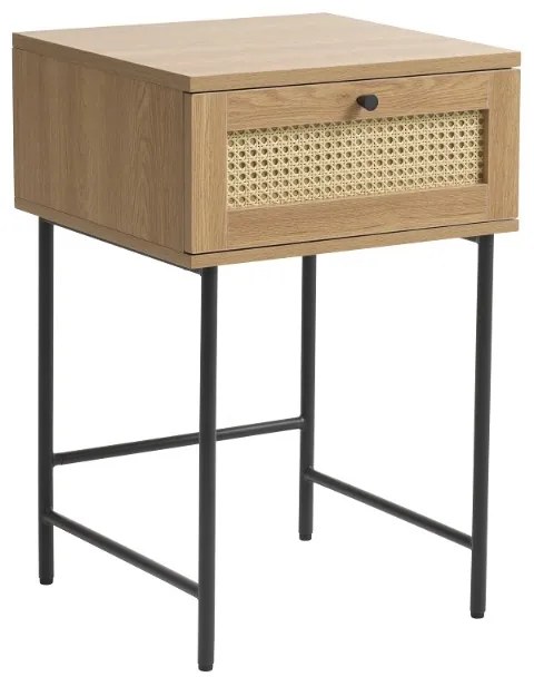 Designový odkládací stolek Lakshmana 45 cm přírodní dub
