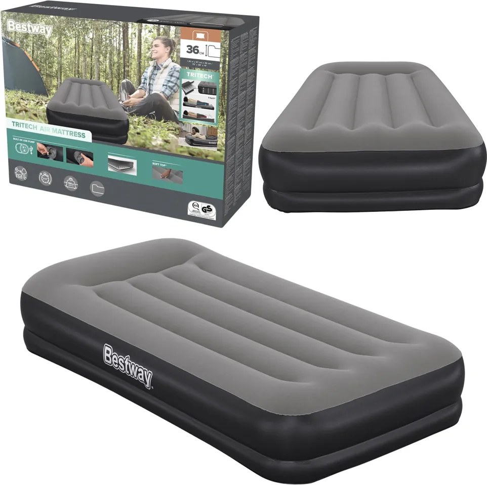 Nafukovací jednolůžková matrace Tritech Air Mattress 191 x 97 cm Bestway 671BT