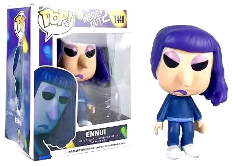 Postavičky Funko POP V hlavě 2 (Inside Out 2) Varianty: 02 Nuda
