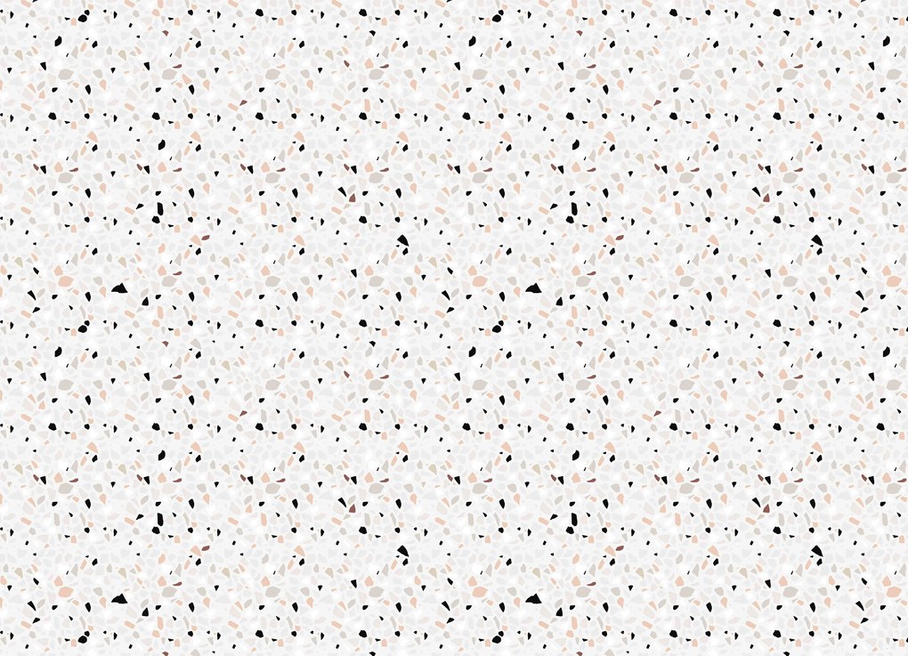 Malvis Tapeta imitace Terrazzo Vel. (šířka x výška): 288 x 200 cm