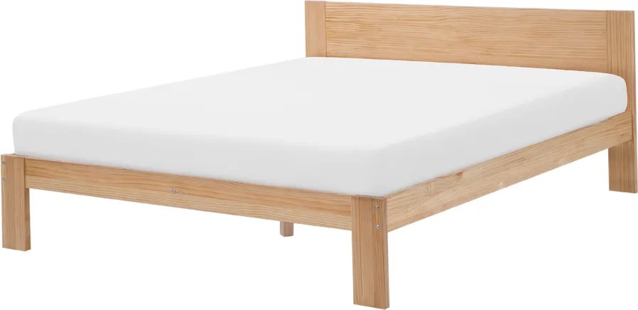 Dřevěná postel s lamelovým roštem 160x200 cm NARBONNE