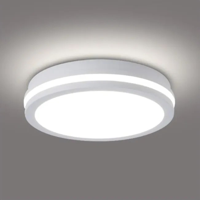 Brilagi - LED Venkovní stropní svítidlo BENE LED/24W/230V pr. 26 cm bílá IP54