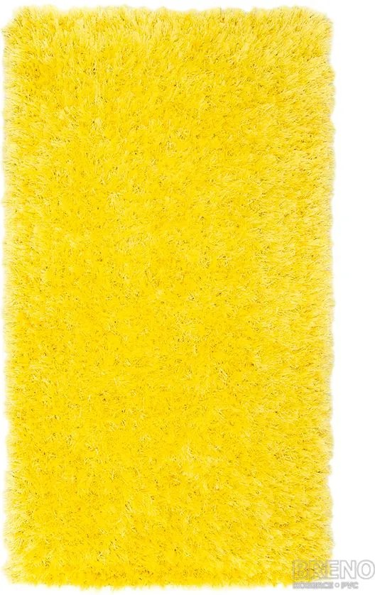 Breno Kusový koberec SHINE light yellow, 80x150 cm, Žlutá
