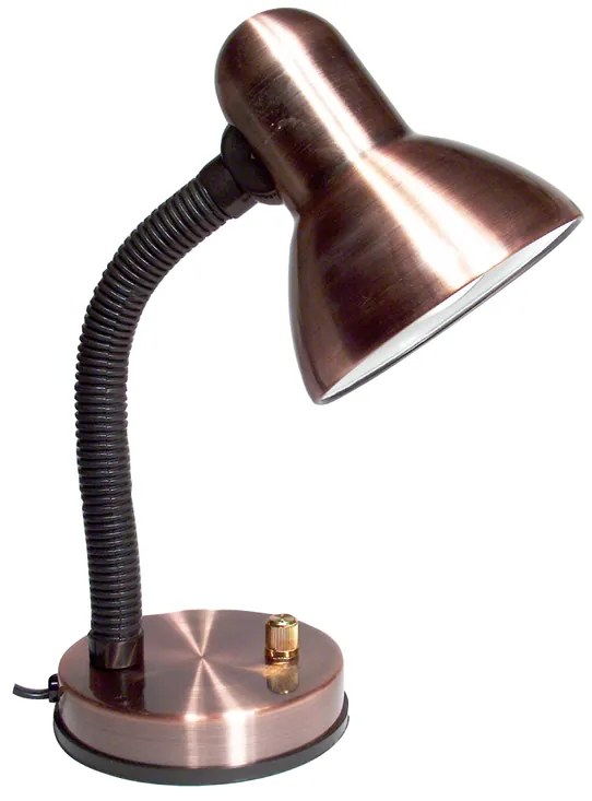 Argus Kadet stolní lampa červená patina max. 1x40W E27 se stmívačem KadetCPTS