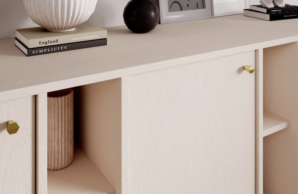ADRK Furniture Komoda 3D 6P Tili CHES-TIL-3D-6P-BS