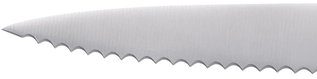 Kuchyňský víceúčelový nůž Masterpro 12,5 cm z nerezové oceli / černá