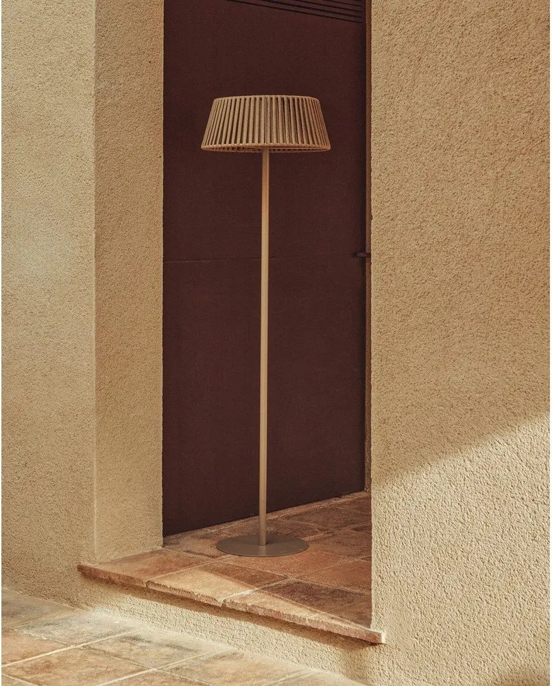 LED přenosné/stojací solární venkovní svítidlo (výška 160 cm) Aldet – Kave Home