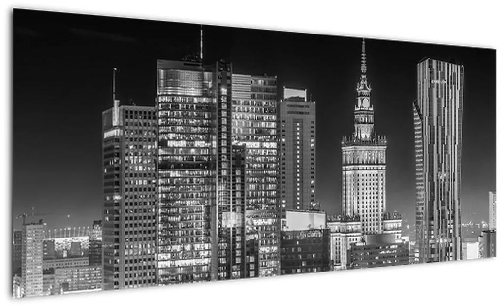 Noční New York, obrazy (100x40cm)