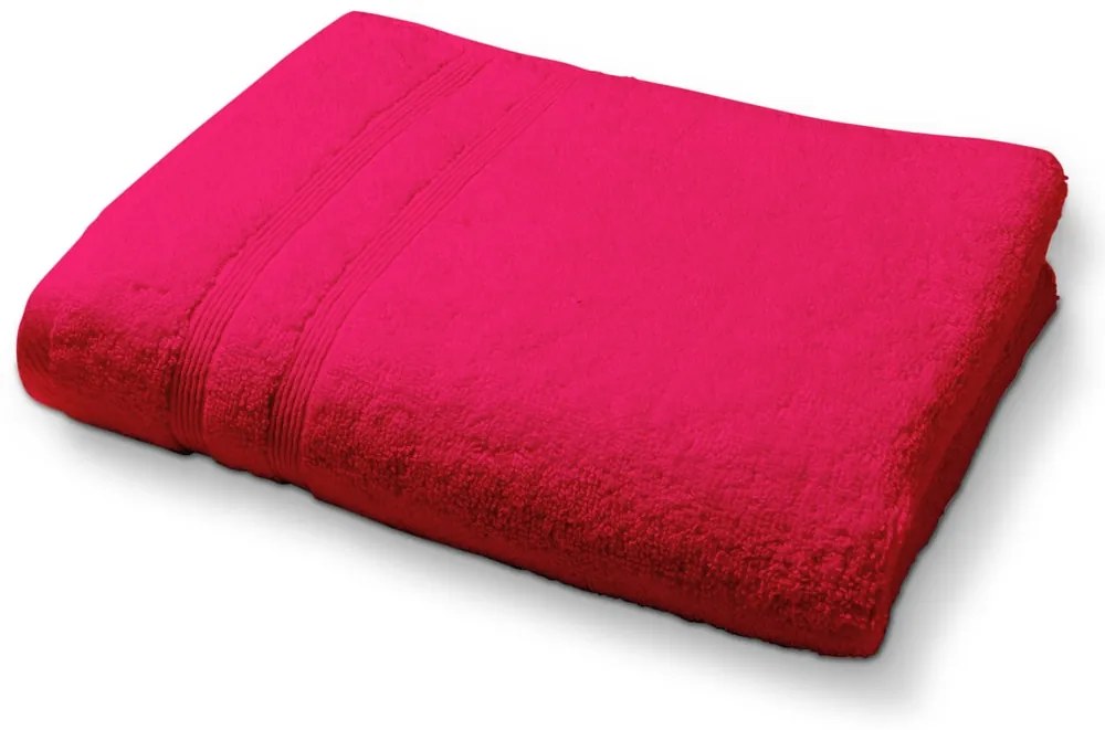 TODAY Ručník 100% bavlna Jus de myrtille - růžová - 90x150 cm