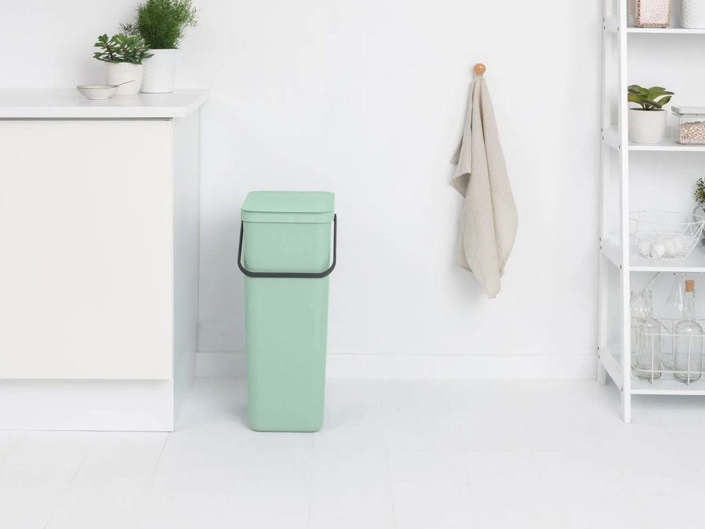 Koš 'Sort & Go' Brabantia - 40 l, nefritově zelený,212826