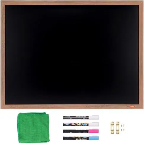 Magnetická tabule, závěsné cedule s křídami a gumou – MPB-3546