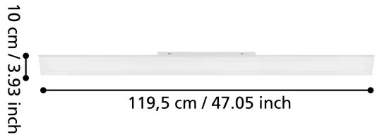 Eglo 98025 - LED Panel SALOBRENA 1 LED/40W/230V bílá