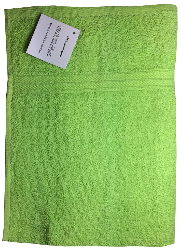 EmaHome - Ručník 50x100 cm bavlna / zelený
