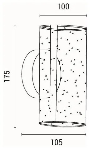 LED Nástěnné svítidlo SILK LED/8W/230V 3000K