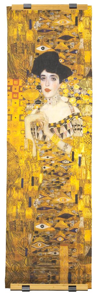 Lenbutik Tapiserie 100 % len, 145x45 cm, Gustav Klimt Adele Bloch Bauer