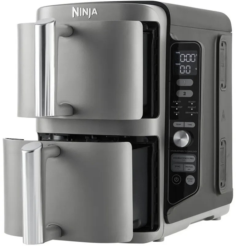Ninja SL400EU horkovzdušná fritéza Double Stack MAX, 9,5 l