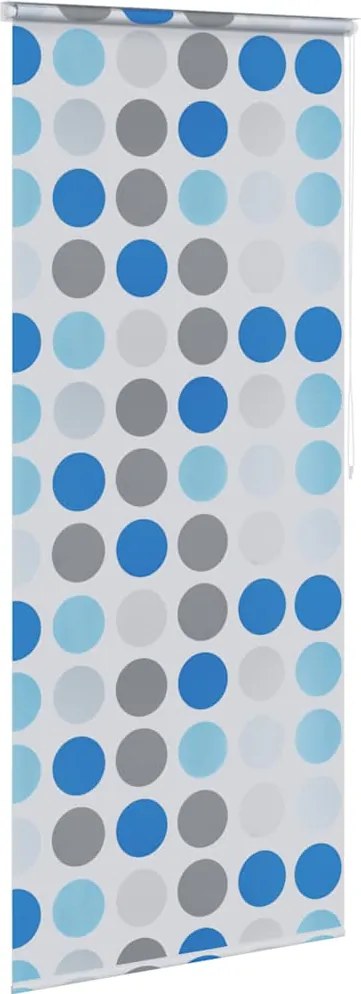 Sprchová roleta 100 x 240 cm kruhový vzor 142854
