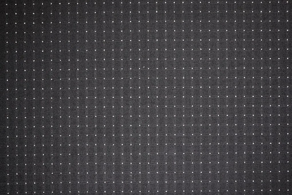 Condor Carpets, Kusový koberec Udinese antracit čtverec, 250x250, šedá, chodba / předsíň