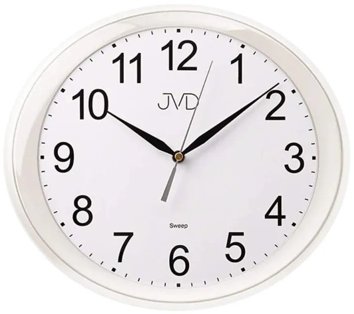Tiché netikající plynulé hodiny JVD sweep HP664.6