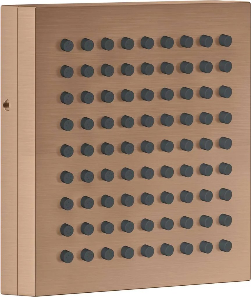 Axor ShowerComposition - Boční sprcha, EcoSmart, kartáčované červené zlato 12596310