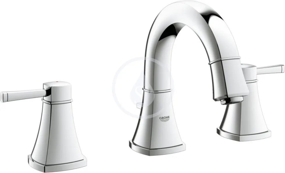 GROHE - Grandera Tříotvorová umyvadlová baterie, chrom 20417000