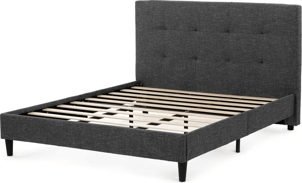 Autronic Čalouněná dvoulůžková postel BED-M160 Barva potahu: Krémová