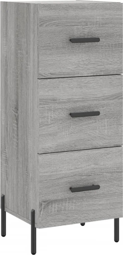 Skříň highboard šedá sonoma 34,5 x 34 x 180 cm kompozitní dřevo 3198863
