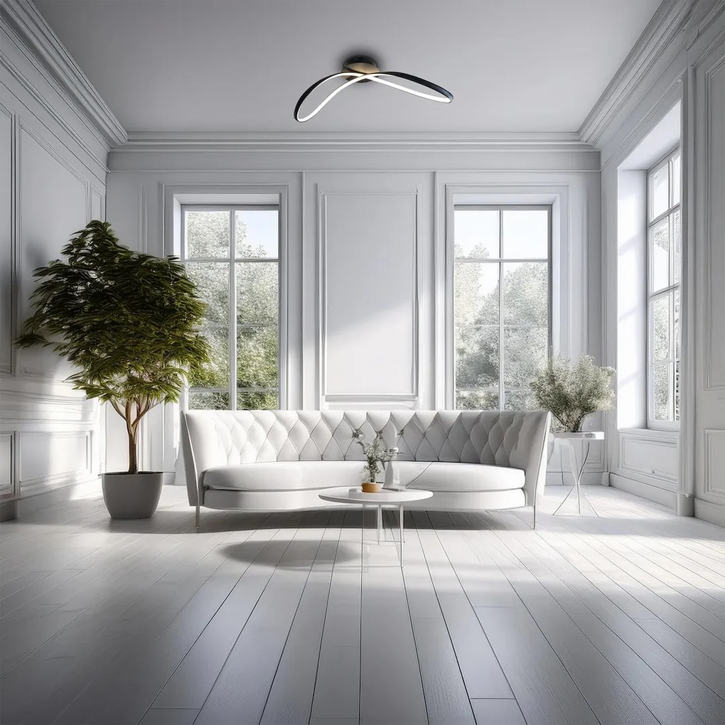 Stropní LED svítidlo Infinity, 1x LED 21w, 4000k, b