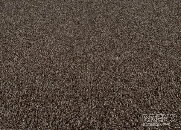 Breno Metrážový koberec ULTRA 46 hnědý, šíře 300 cm, Hnědá
