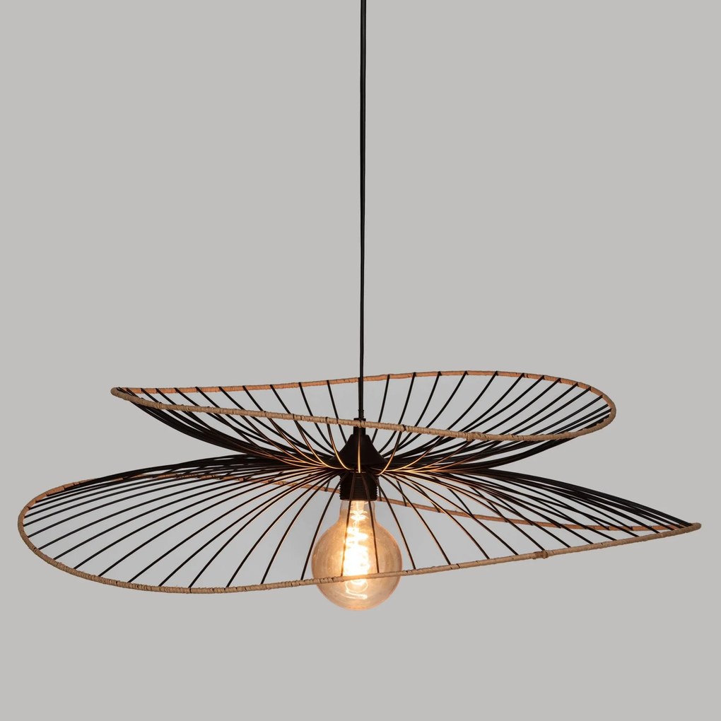 Závěsná lampa ALARA s kovovým stínidlem, Ø 69 cm