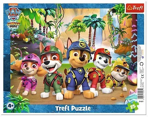 Trefl Puzzle vkládací 25 - Paw Patrol