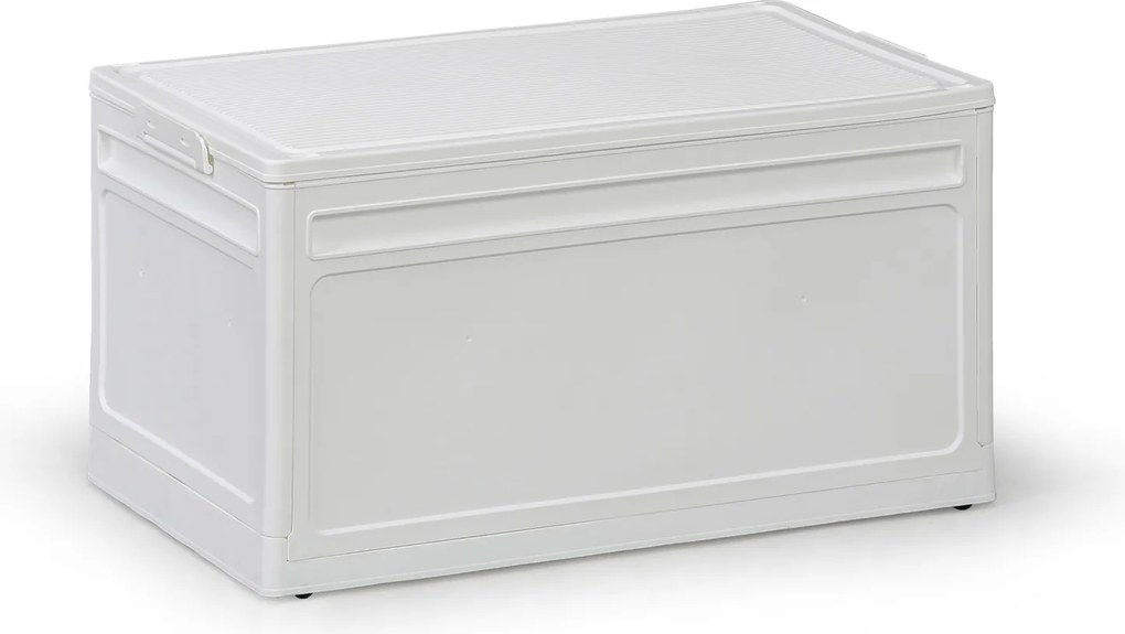 Velký skládací regálový box XXL 94 l, 660x400x358 mm, bílý