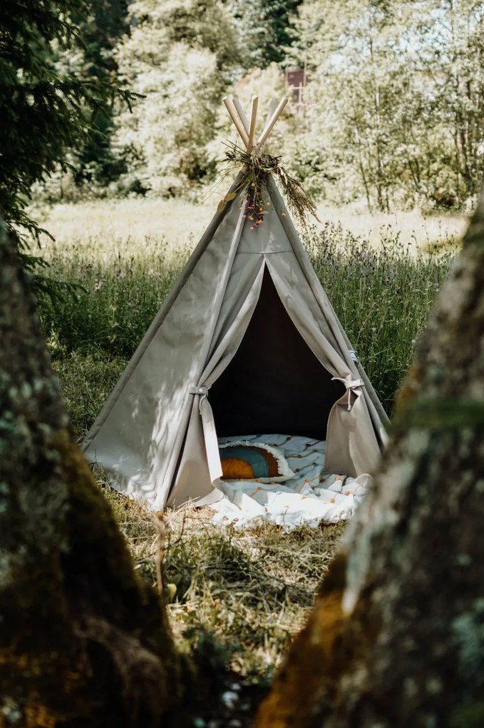 Vigvam design Venkovní Teepee Wild Child, Sand - BIG TEEPEE bez doplňků